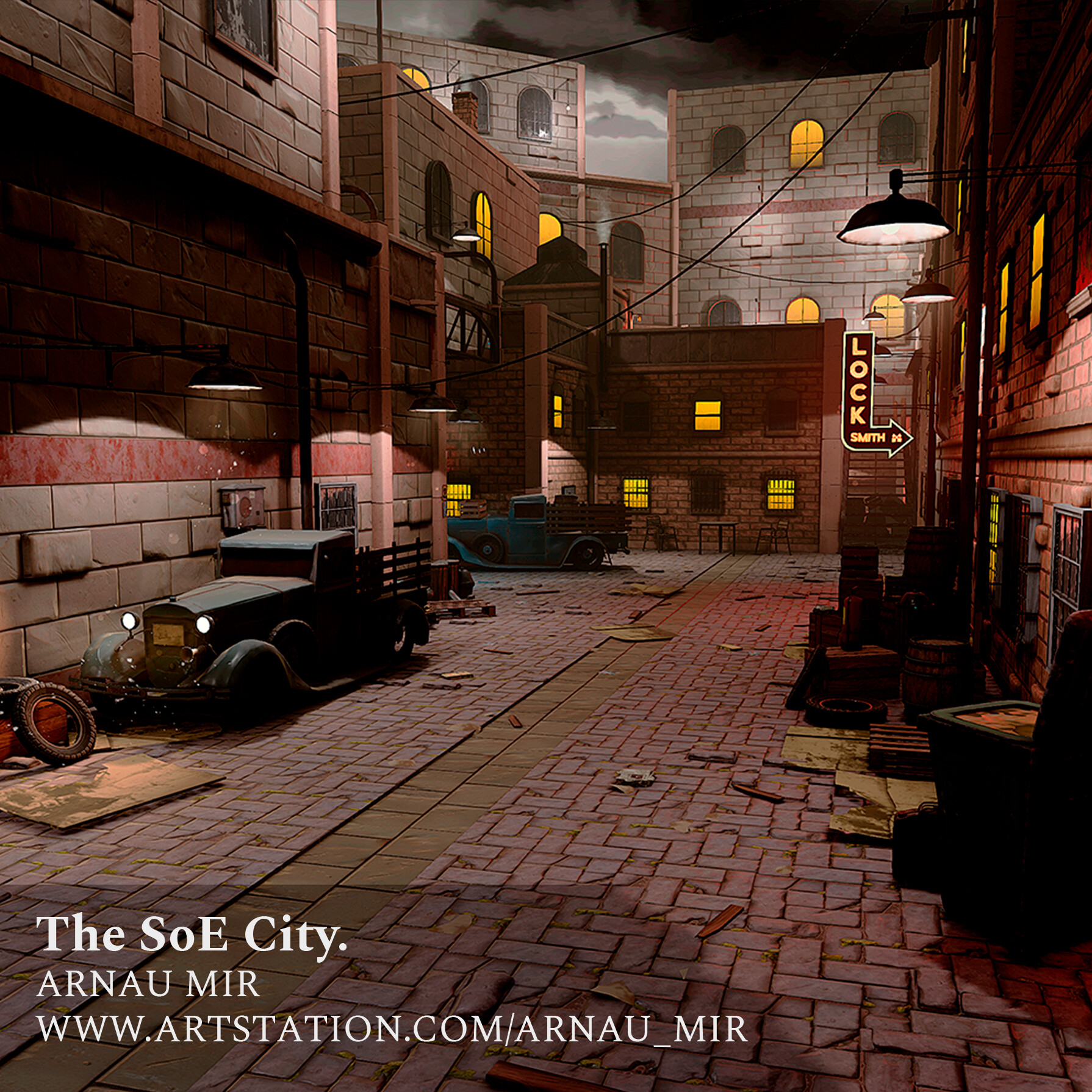 ArtStation - The SoE City.
