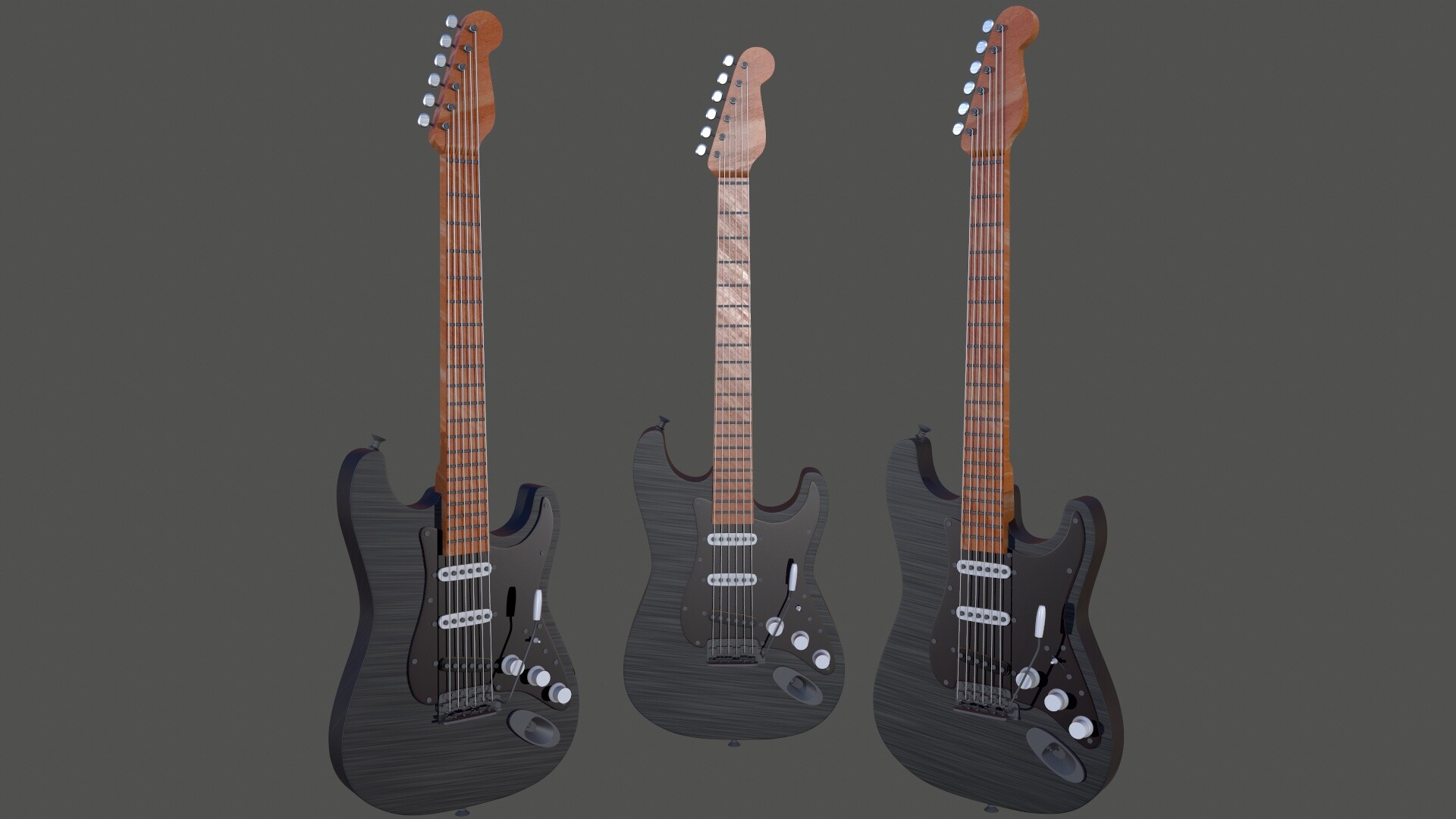 ArtStation - Guitar Modeling