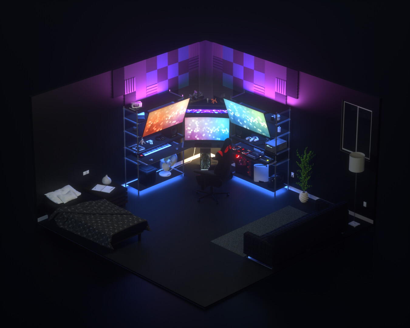 ArtStation - Room Animation otoy v.3