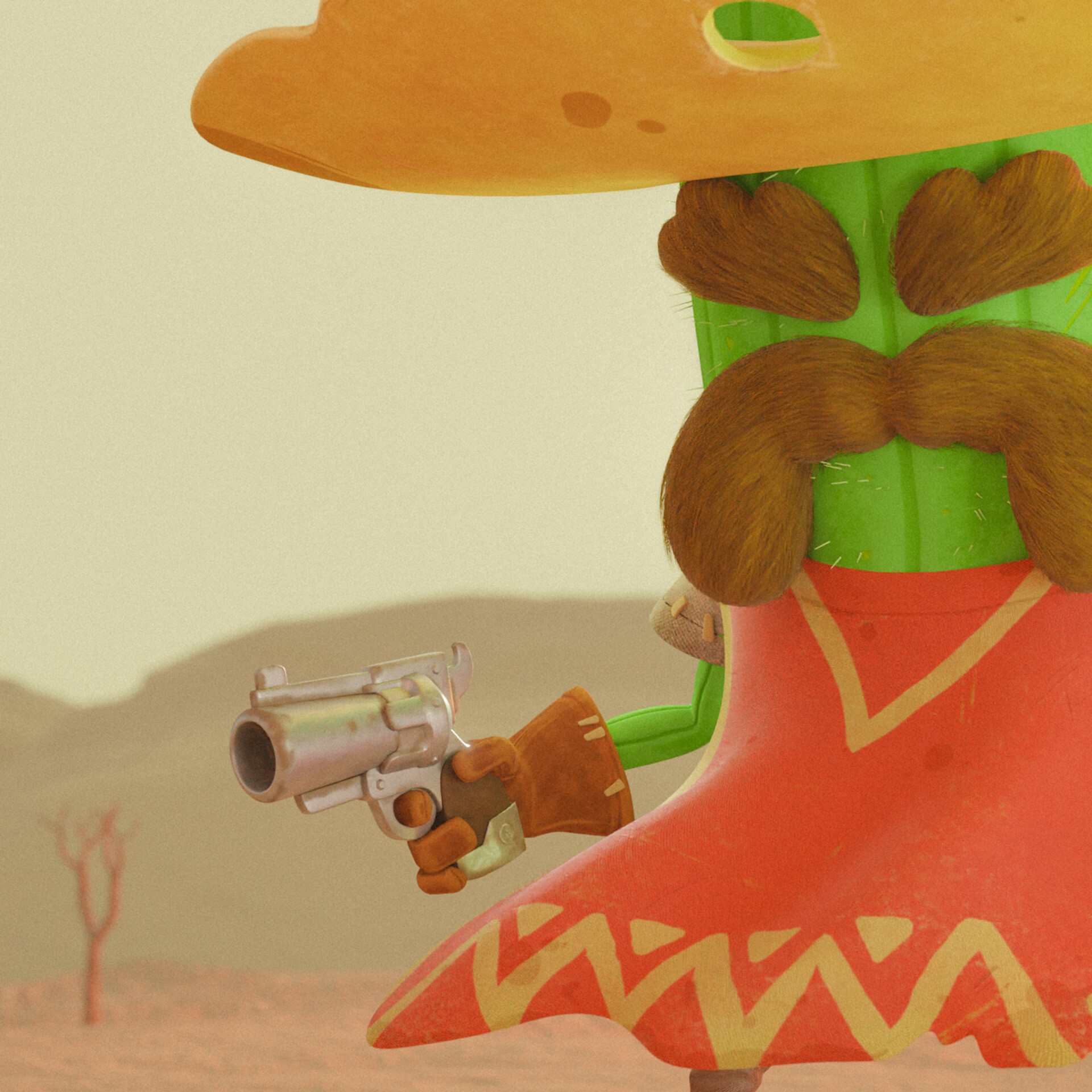 ArtStation - Prickly Pete