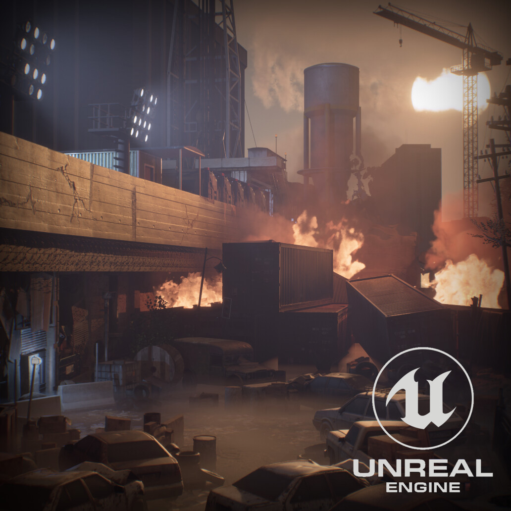 ArtStation - Apocalypse City - Level art - UE5