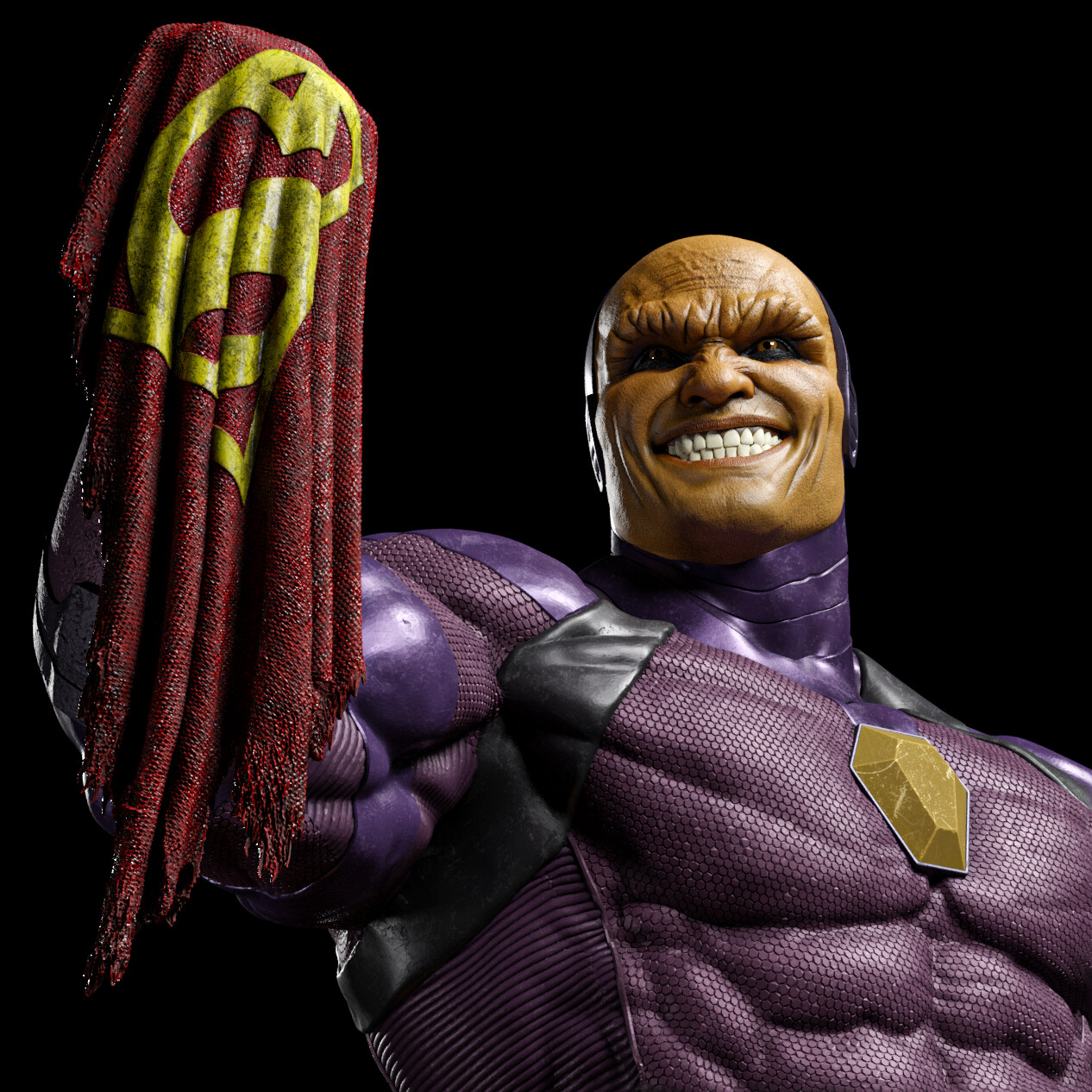 ArtStation - Mongul - Superman Villain Fanart Collectible