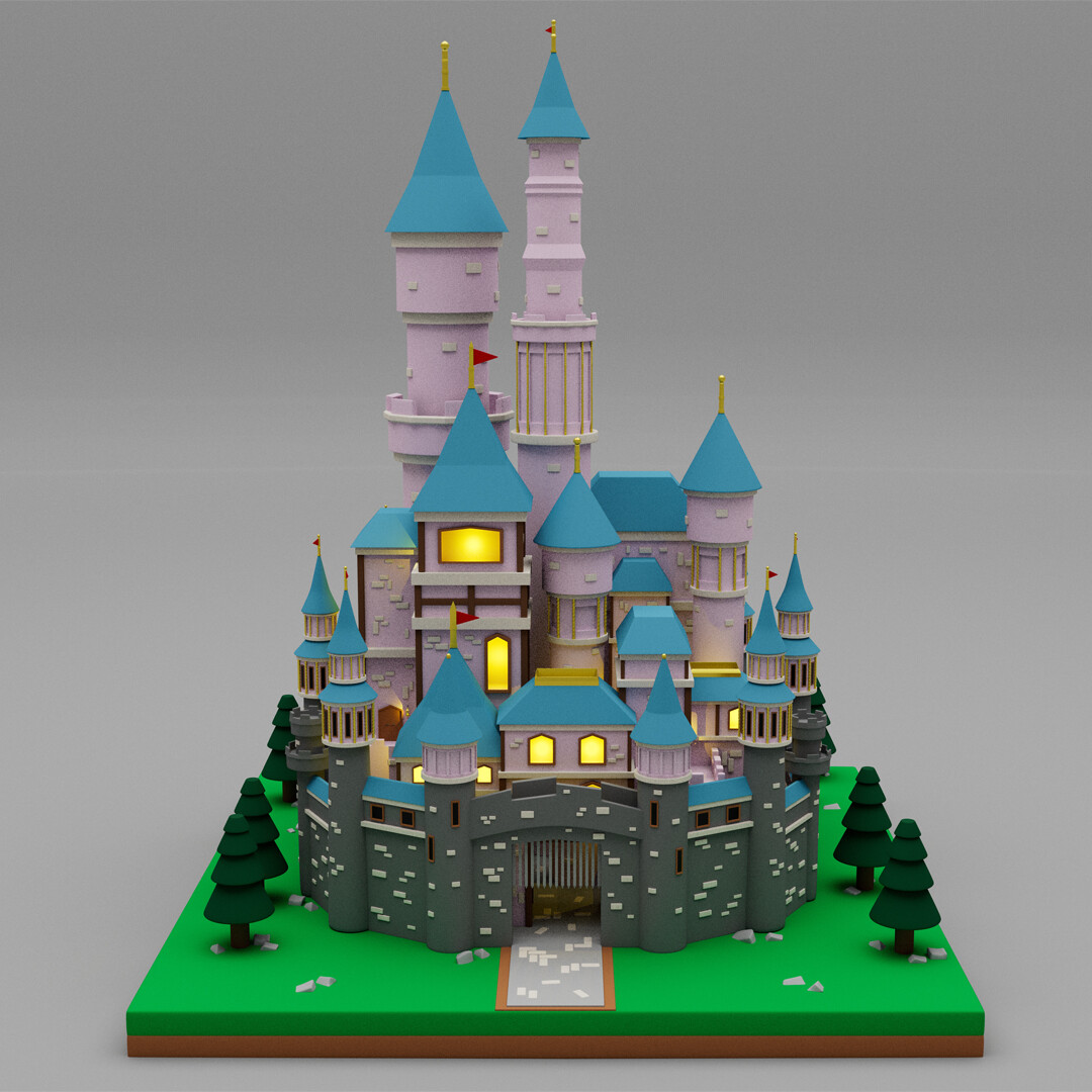 ArtStation - Disney Castle