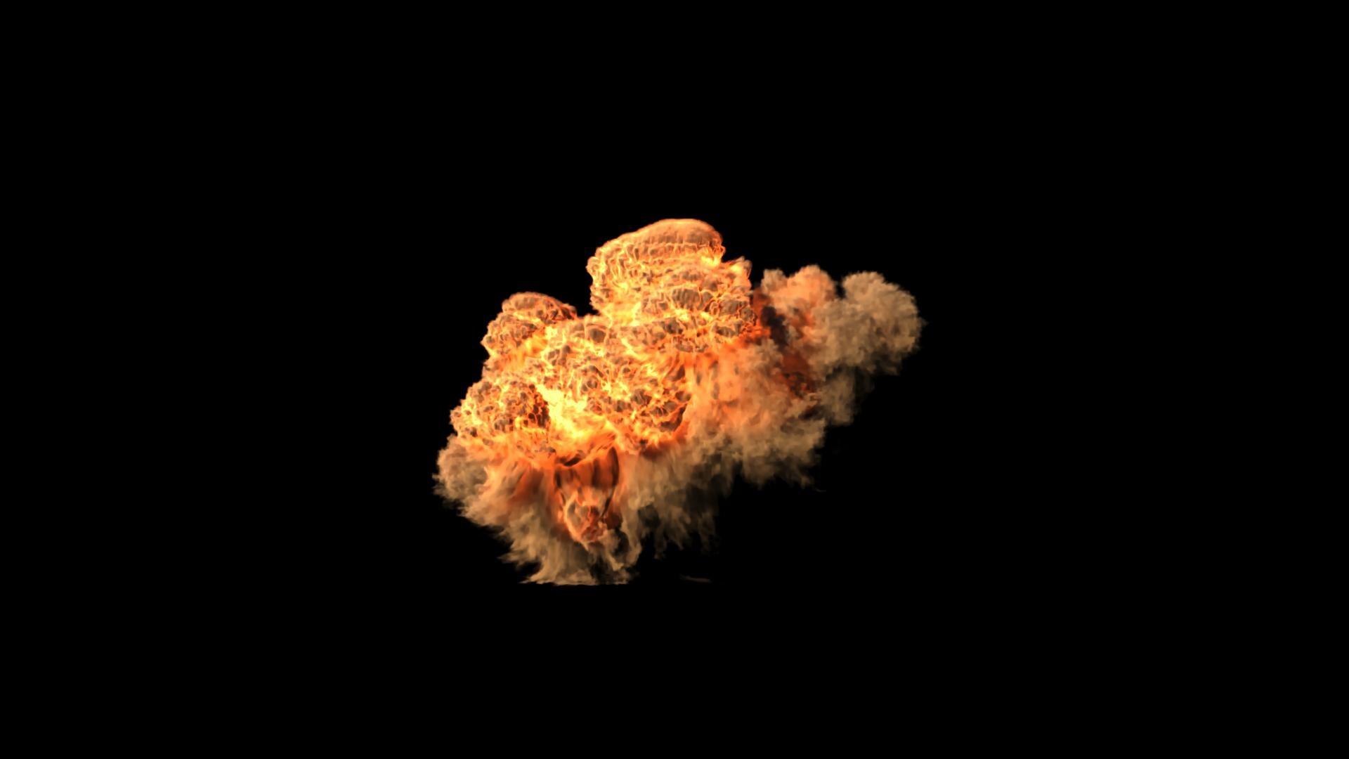 ArtStation - Raging explosion