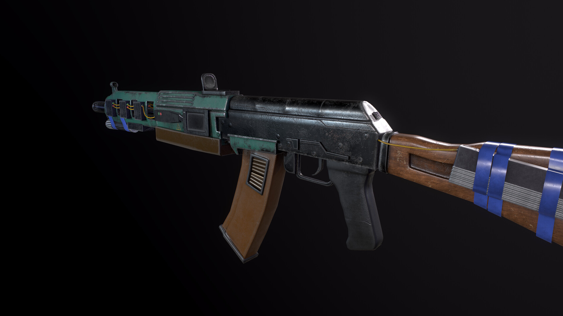 ArtStation - AK "Wasp" assault rifle