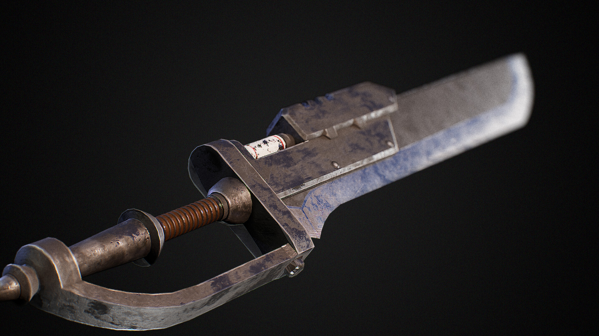 ArtStation - Monster Hunter / Iron Charge Blade