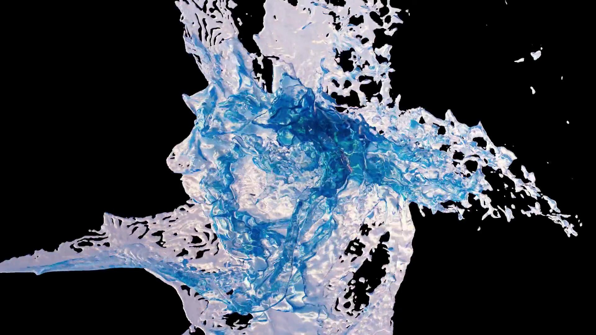 ArtStation - Water-Man Front Flip (Maya Bifrost Liquid)