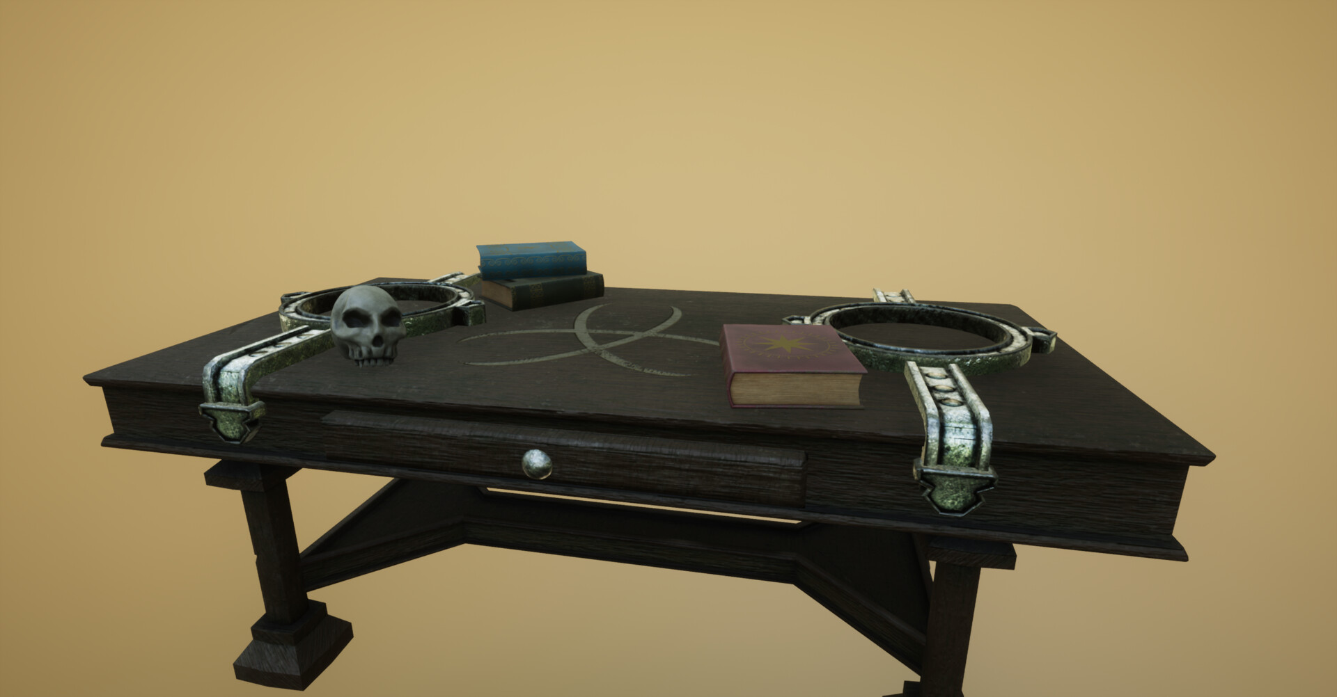 ArtStation - Art Creation For Games: Wizard Table