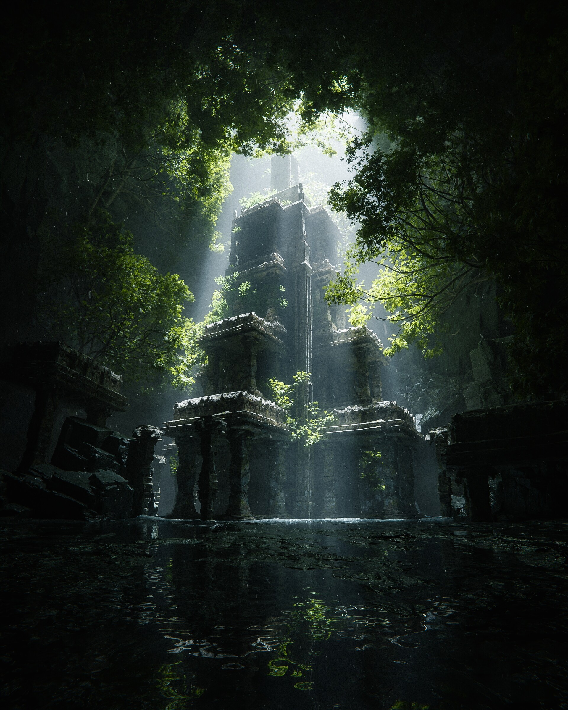 ArtStation - Guardian's Cave