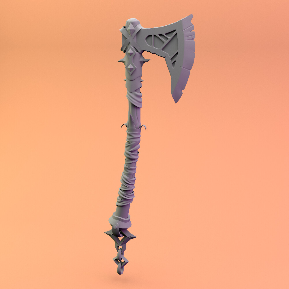 ArtStation - Axe Props - I
