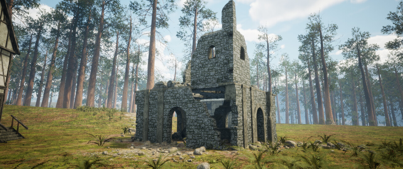 ArtStation - Village environment (Ruin)