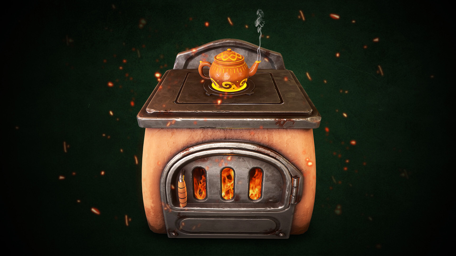 ArtStation - Stylized Stove