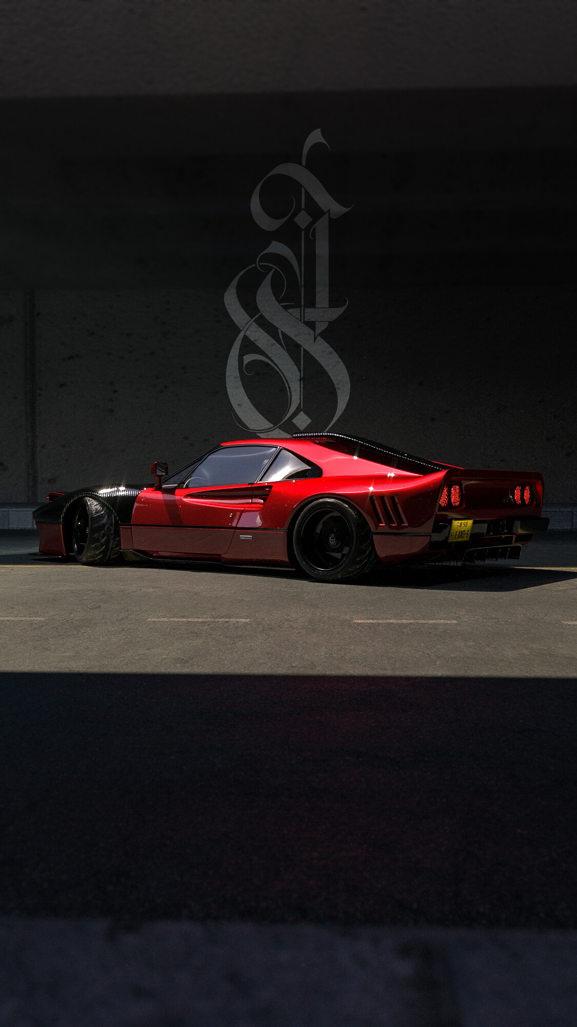 ArtStation - Ferrari 288 GTO