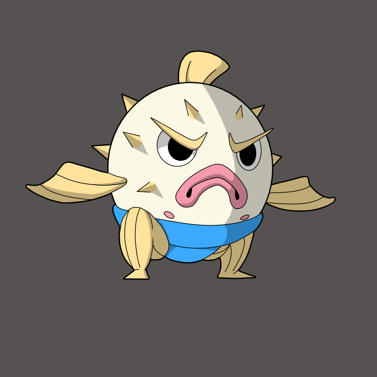 ArtStation - Spike Sumo turnaround