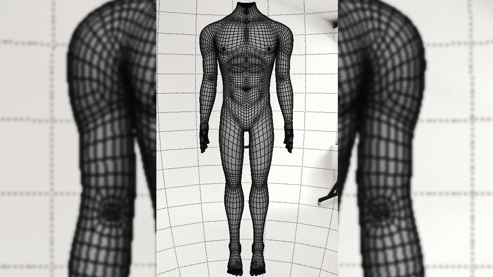 ArtStation - Hyper Realistic Human Body 3d Model in Maya