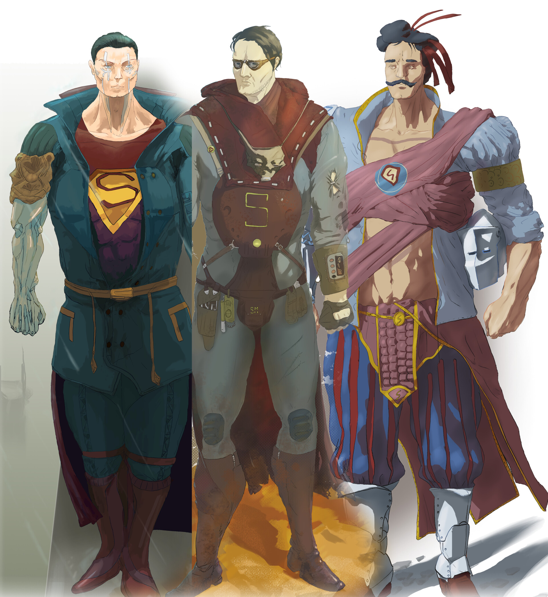 ArtStation - Superman settings
