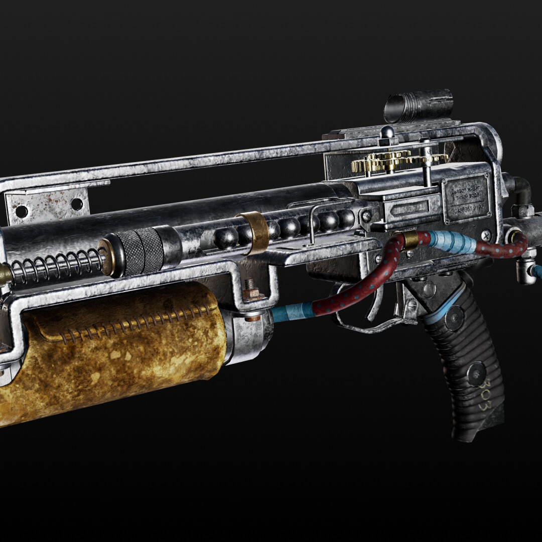 ArtStation - Tikhar Rifle (Fan Art)