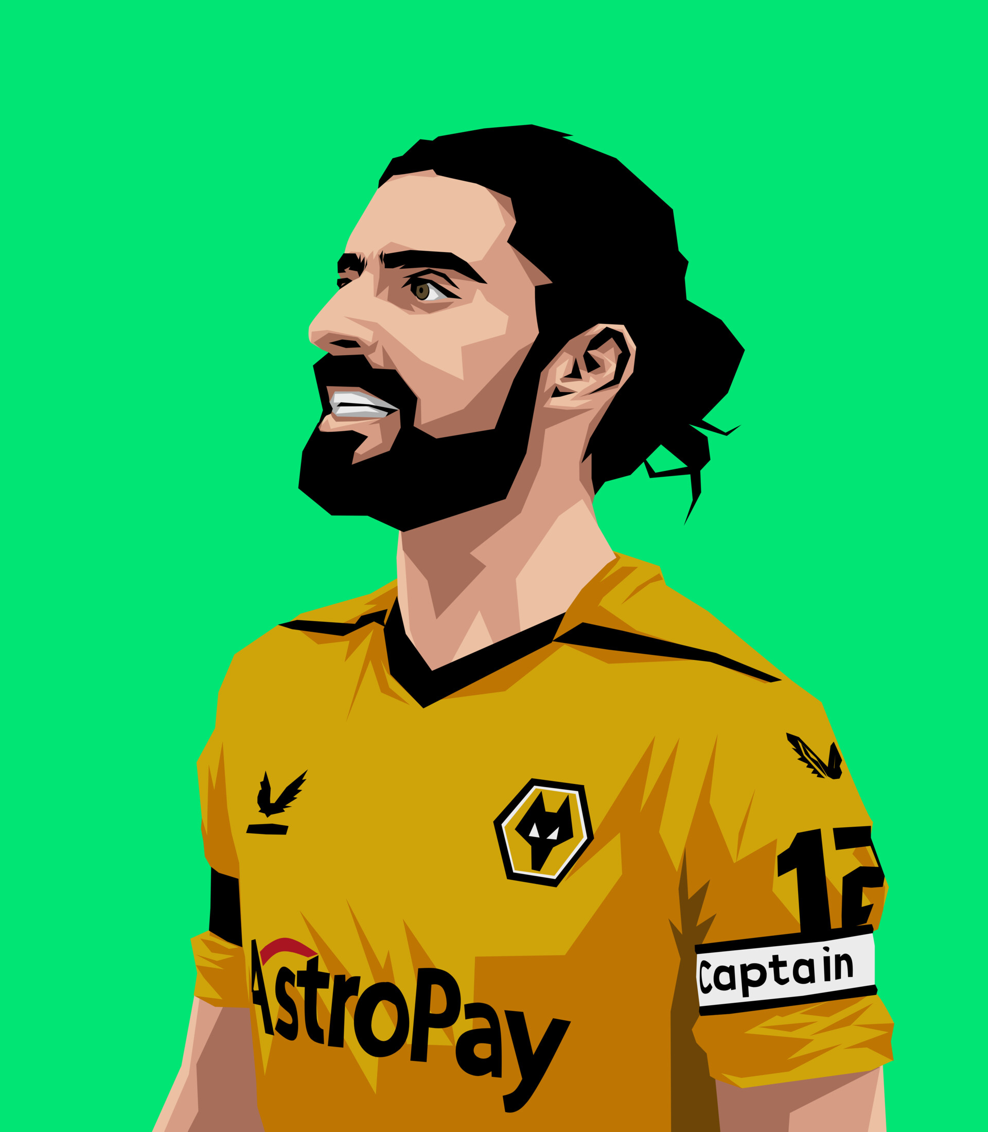 ArtStation - Ruben Neves Wolverhampton Wanderers FC