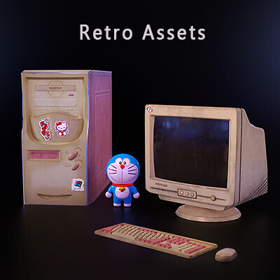 ArtStation - Retro PC - game-ready assets