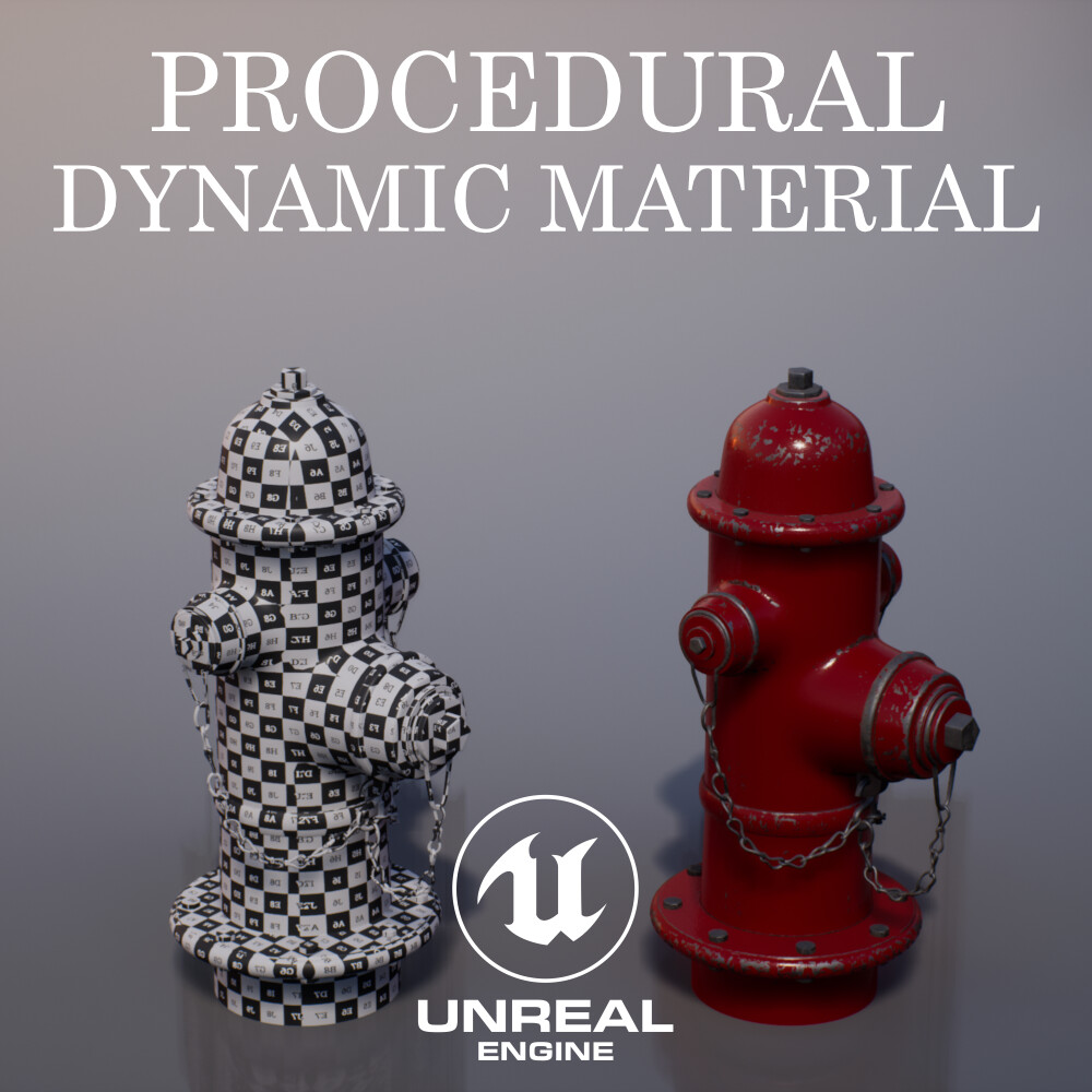 ArtStation - Studie Procedural Dynamic Material