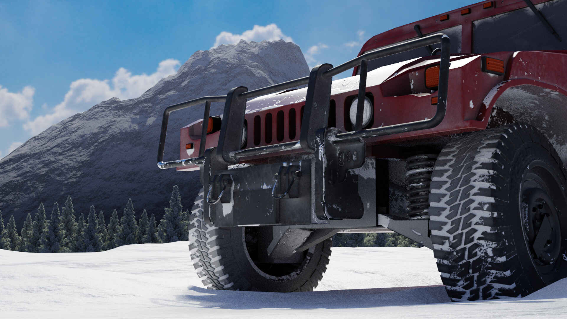 ArtStation - Hummer H1