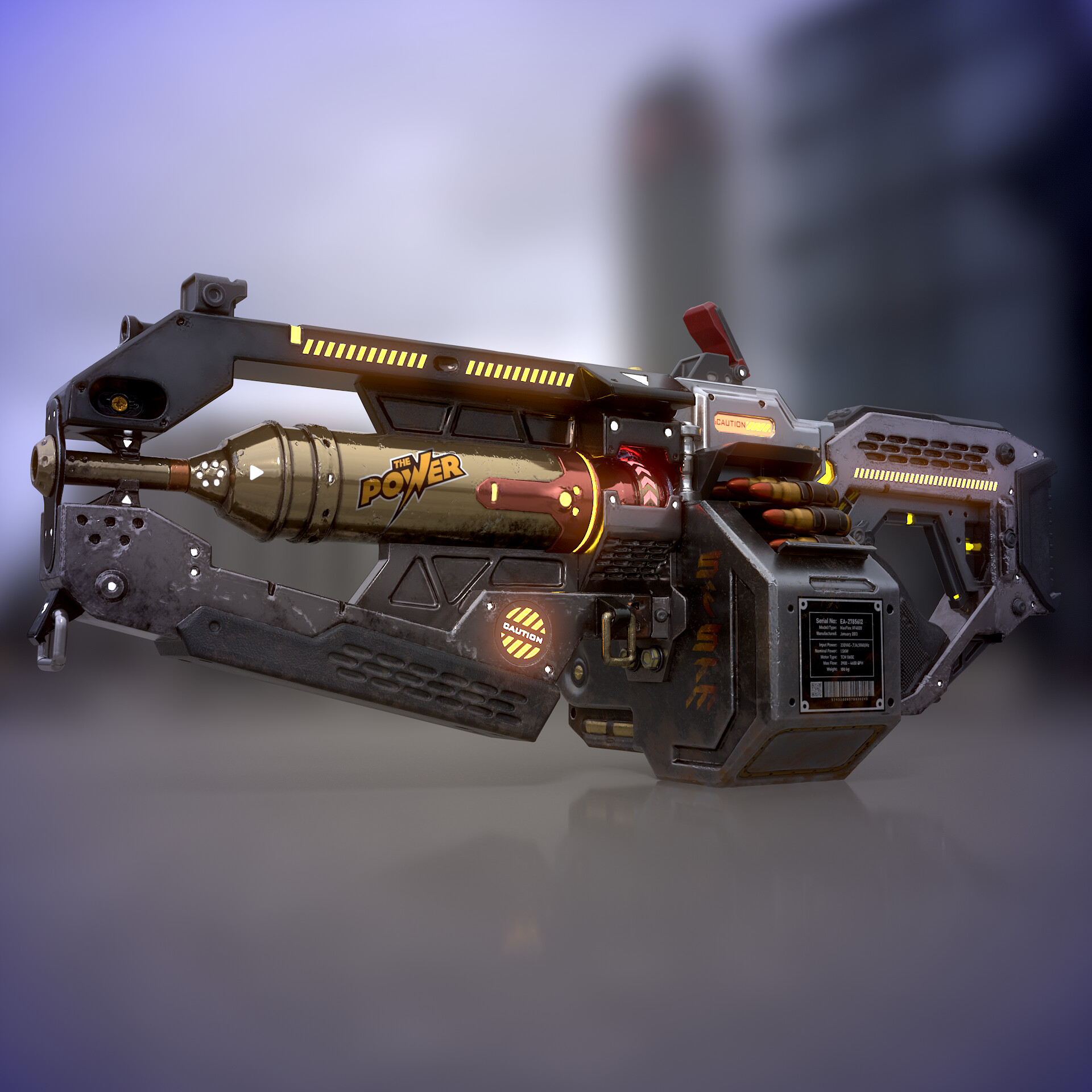 ArtStation - Sci-Fi Weapon