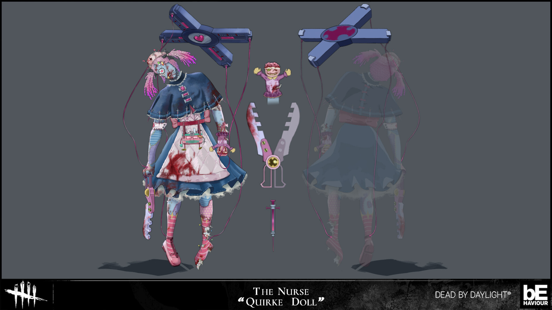 ArtStation - Dead by Daylight - The Nurse Cosmetic Concept