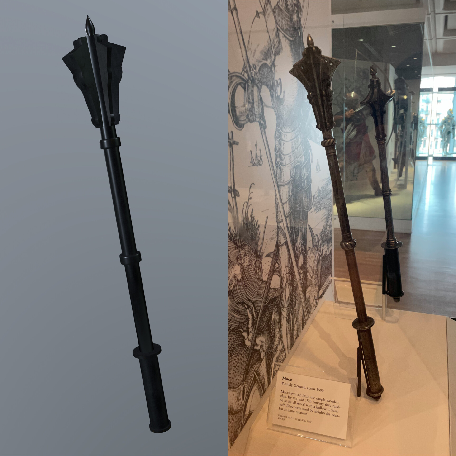 Tom Allan - Mace (Royal Armouries recreation)