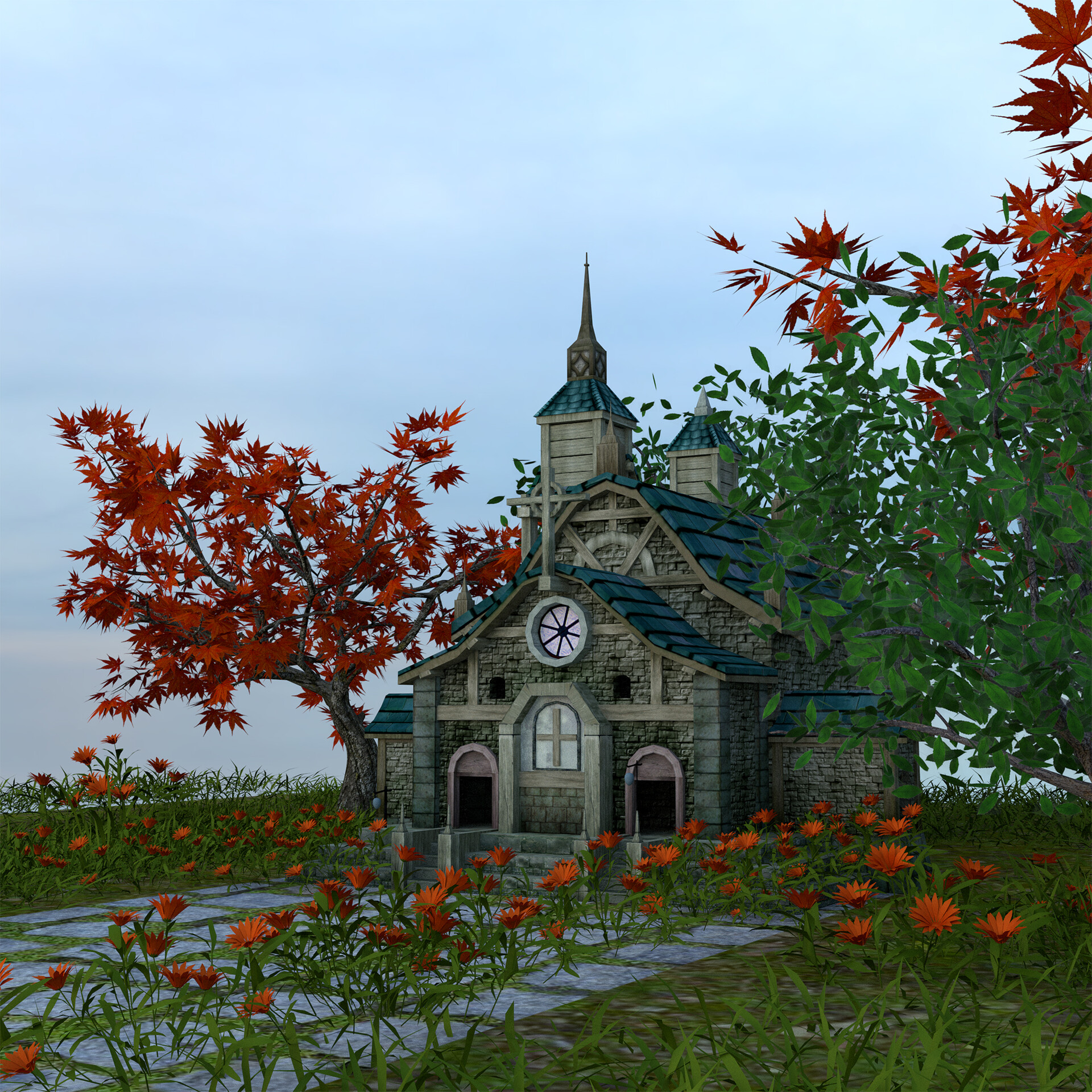 ArtStation - Church for CG and Games