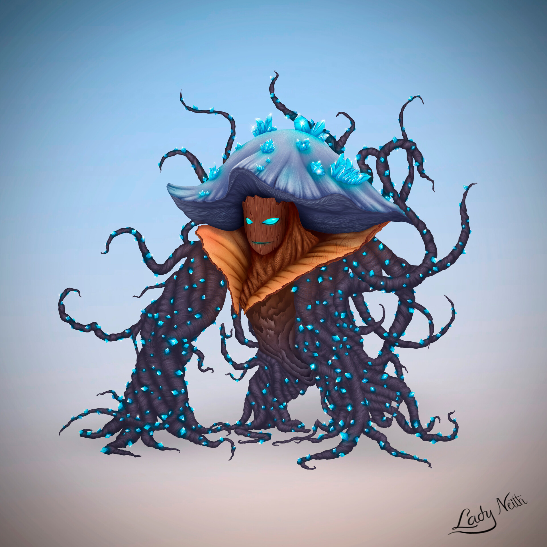 ArtStation - Cursed ice silvan