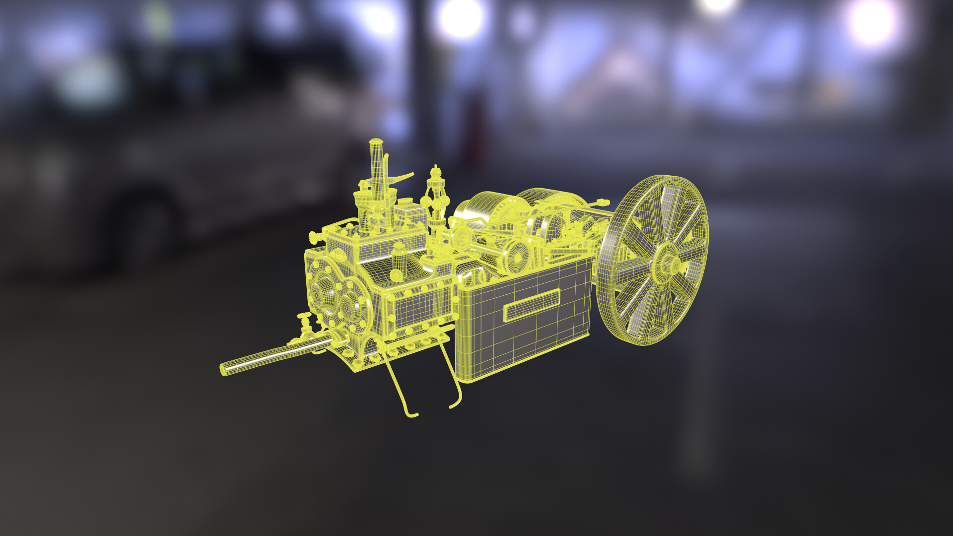 ArtStation - Steam Engine (progress)