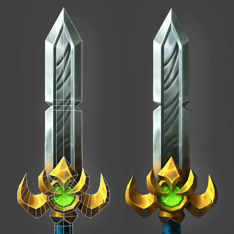 ArtStation - 1H Sword 3D