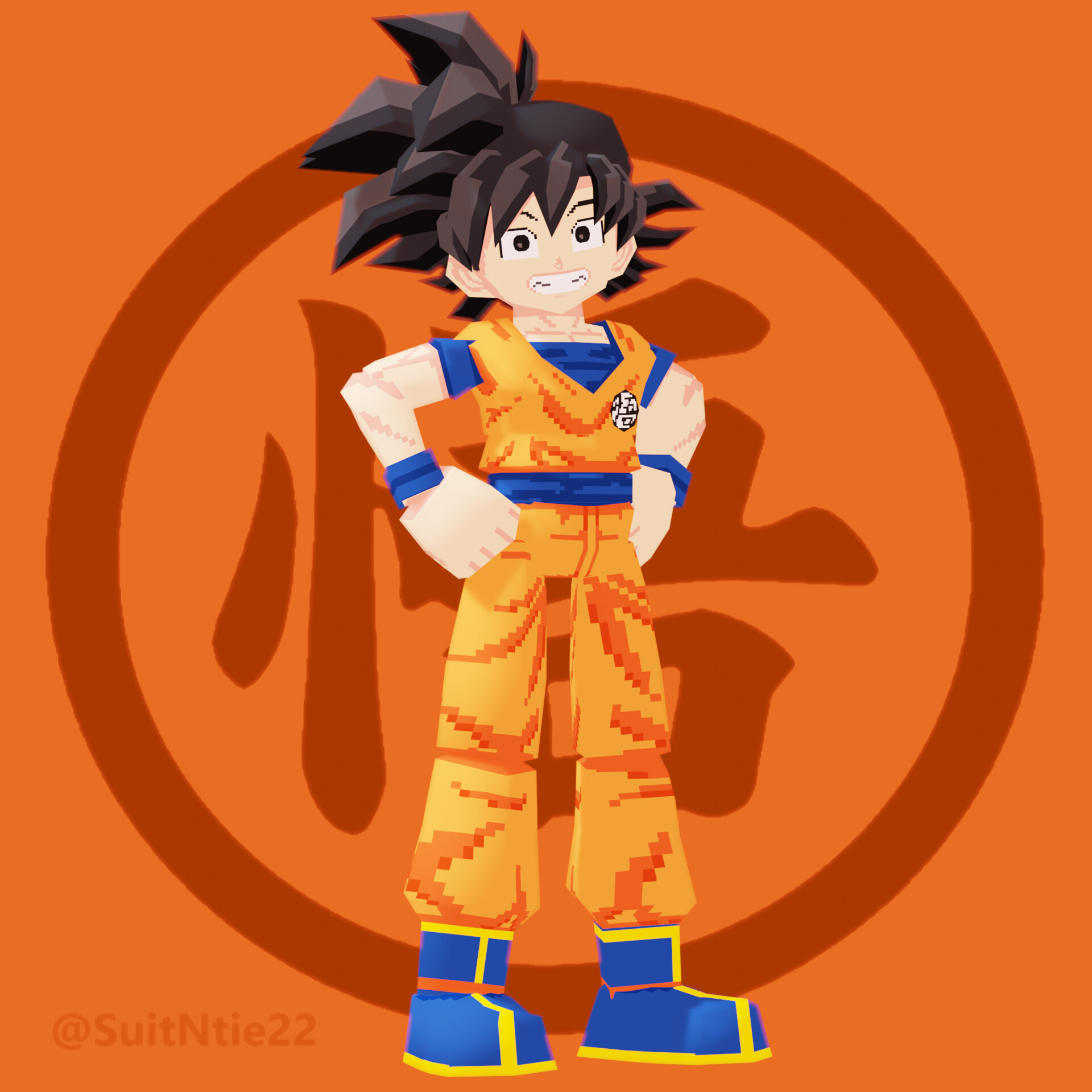 ArtStation - Goku - DragonBallZ