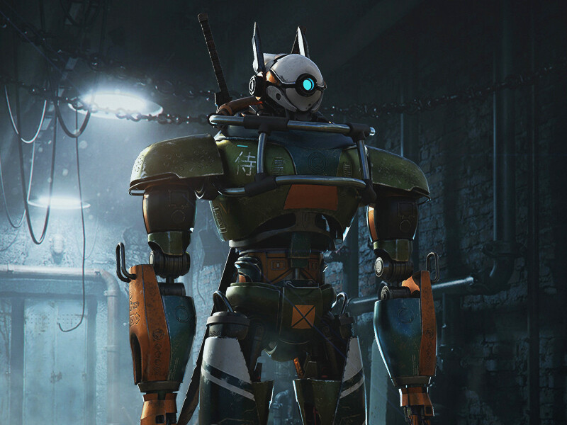 ArtStation - 【学生作品】王岩博--《Warrior YG-58Z》