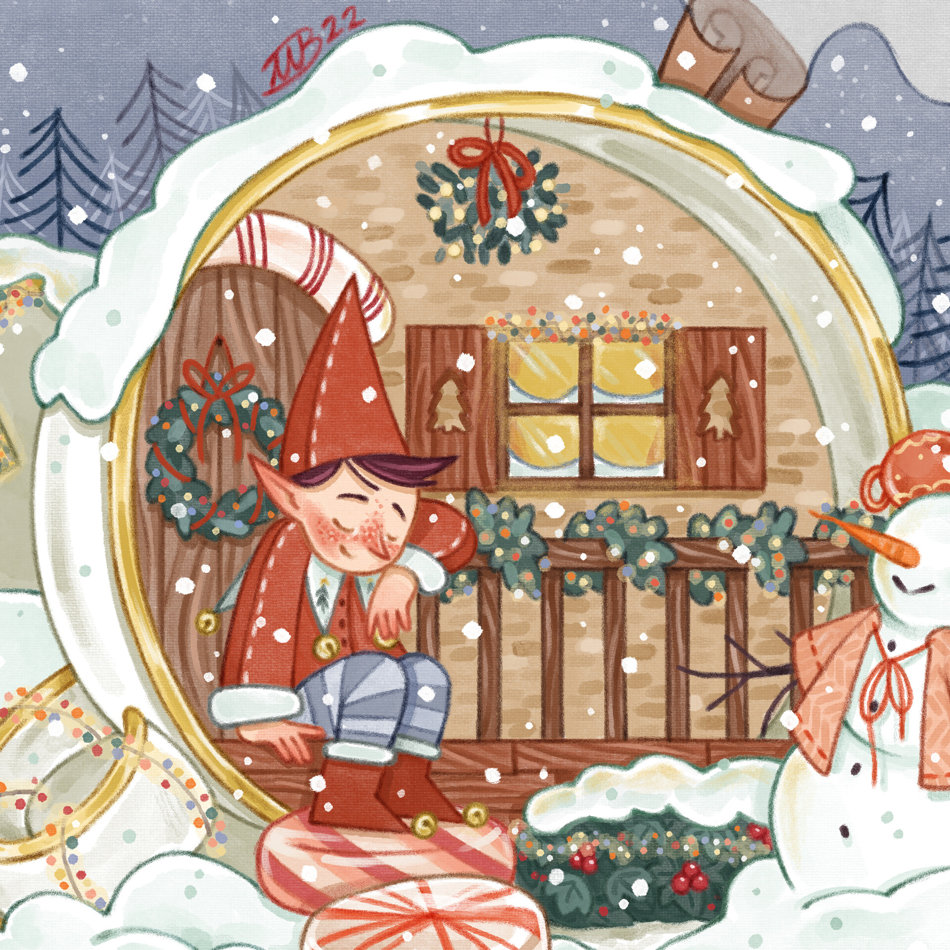 ArtStation - Sleeping Elf