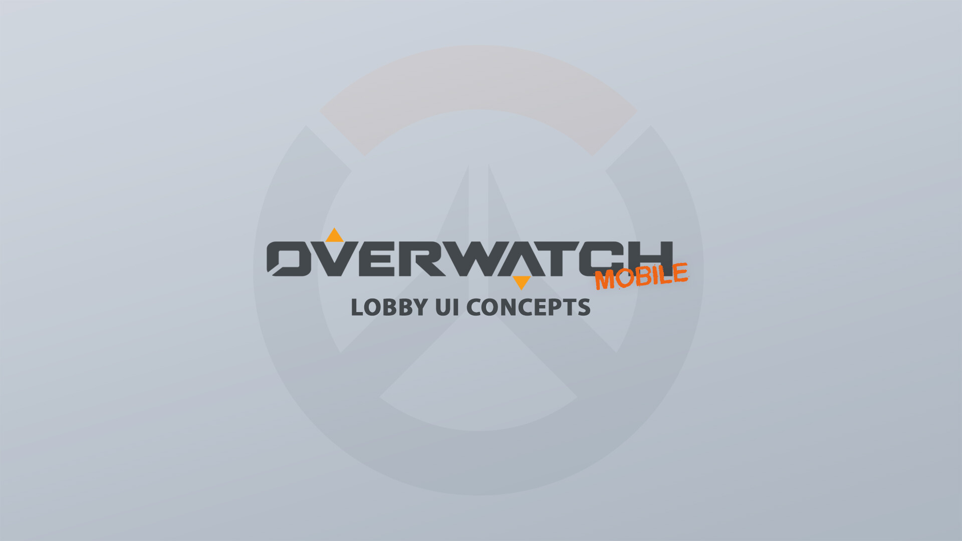 ArtStation - Overwatch Mobile - Lobby UI Concepts