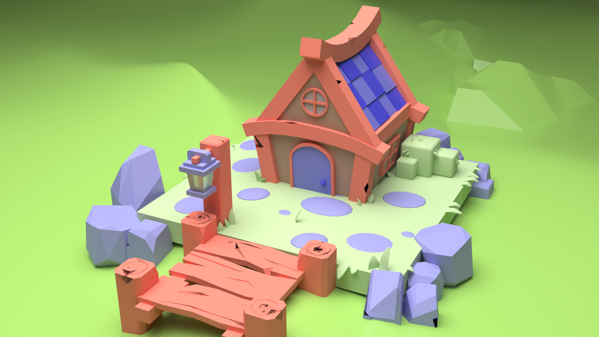 ArtStation - 3d stylized model