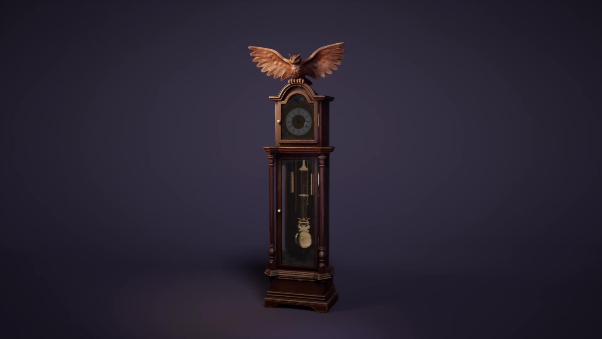 ArtStation - Owl clock