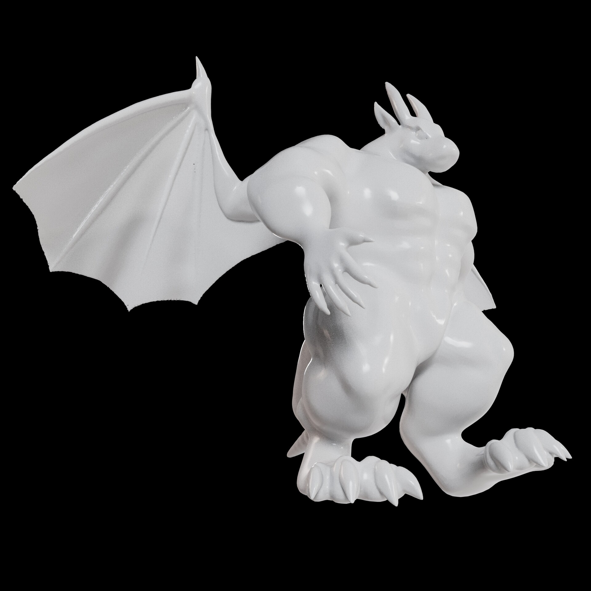 ArtStation - Dragon 3D Character Model