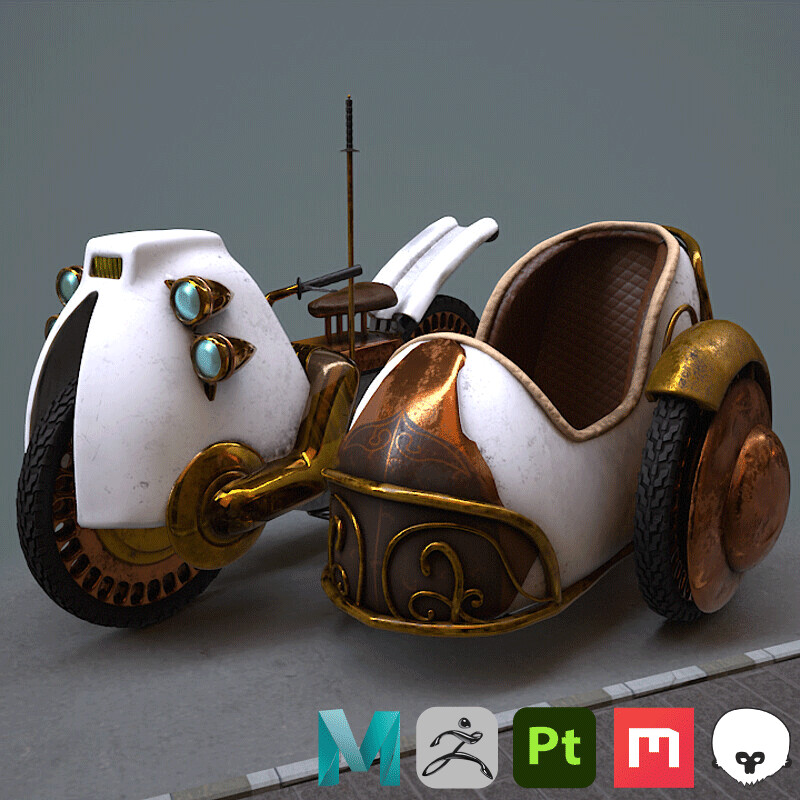 ArtStation - Steampunk Cycle