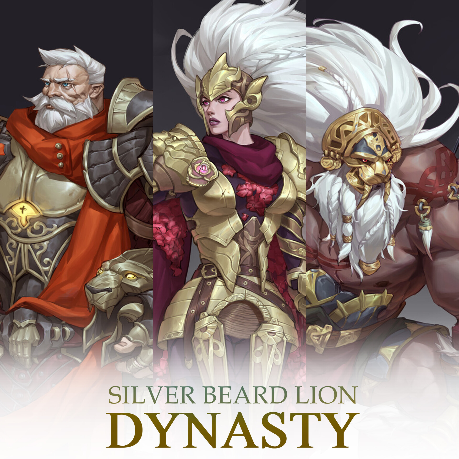ArtStation - Silver Beard Lion Dynasty
