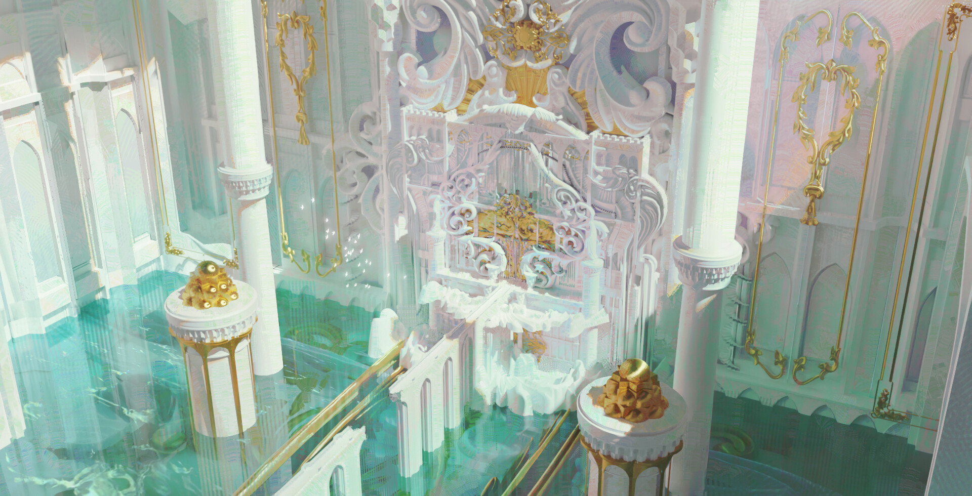 ArtStation - Pale palace（新的尝试）
