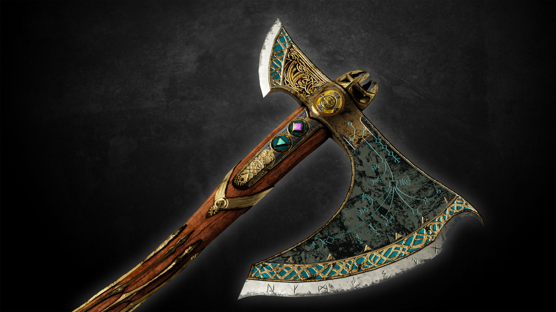 ArtStation - Leviathan Axe (God Of War)