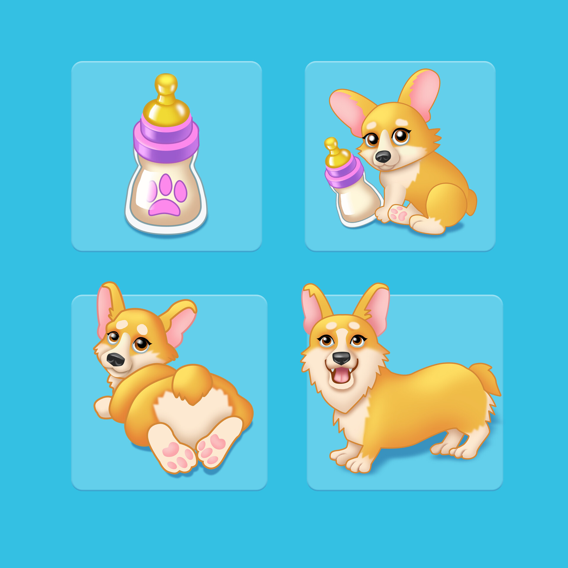 ArtStation - Merge Icons Set