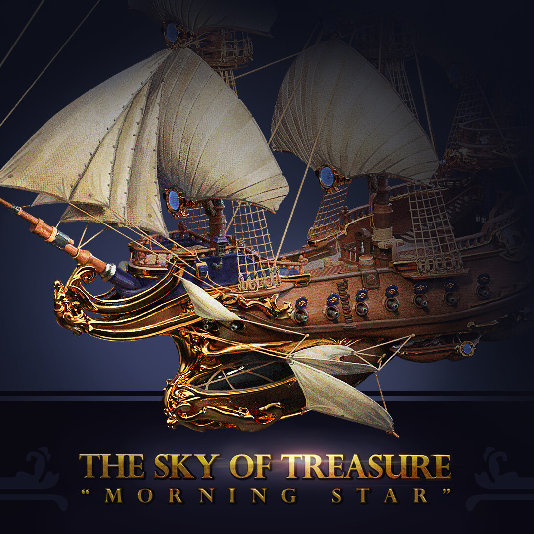 ArtStation - The Sky of Treasure: Morning Star