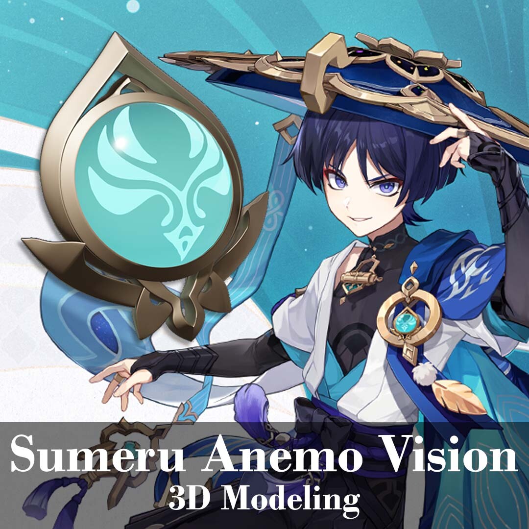ArtStation - Sumeru Anemo Vision