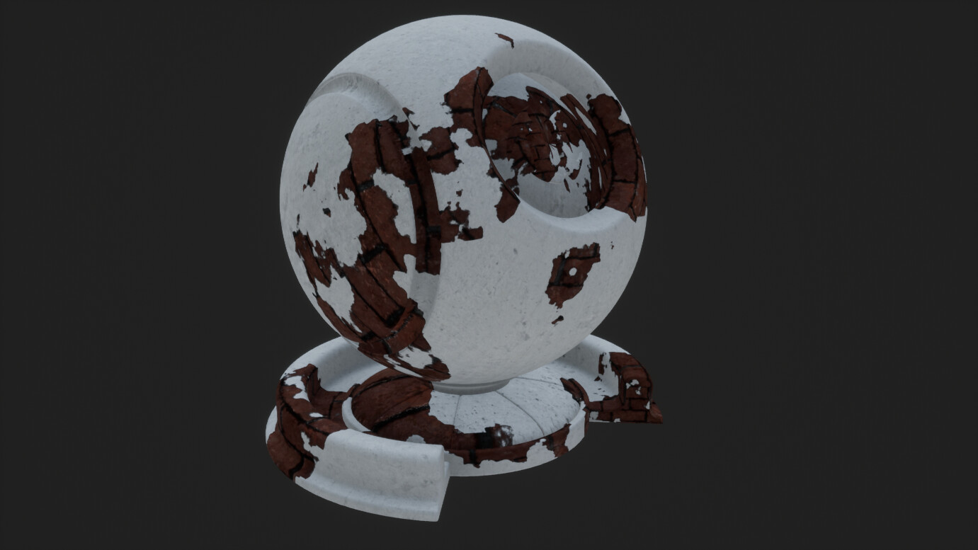 ArtStation - Plaster/Brick Instance