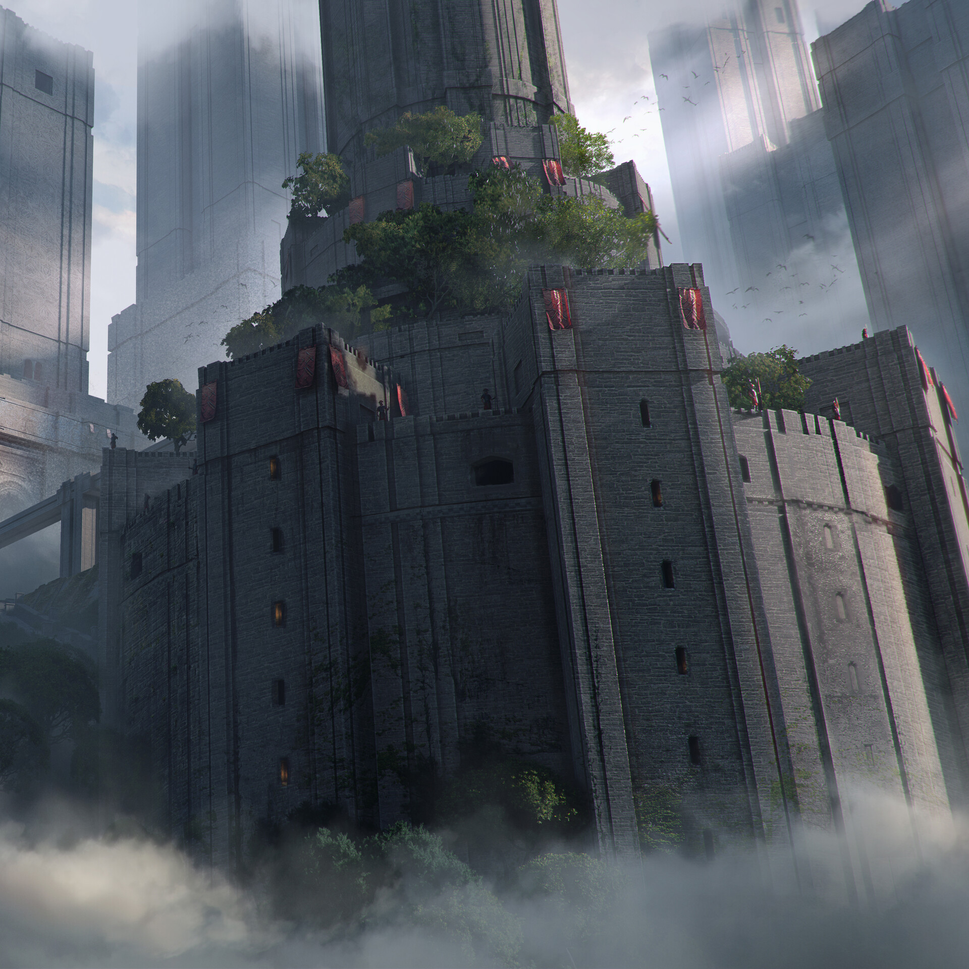 ArtStation - Castle Asset-Making Practice