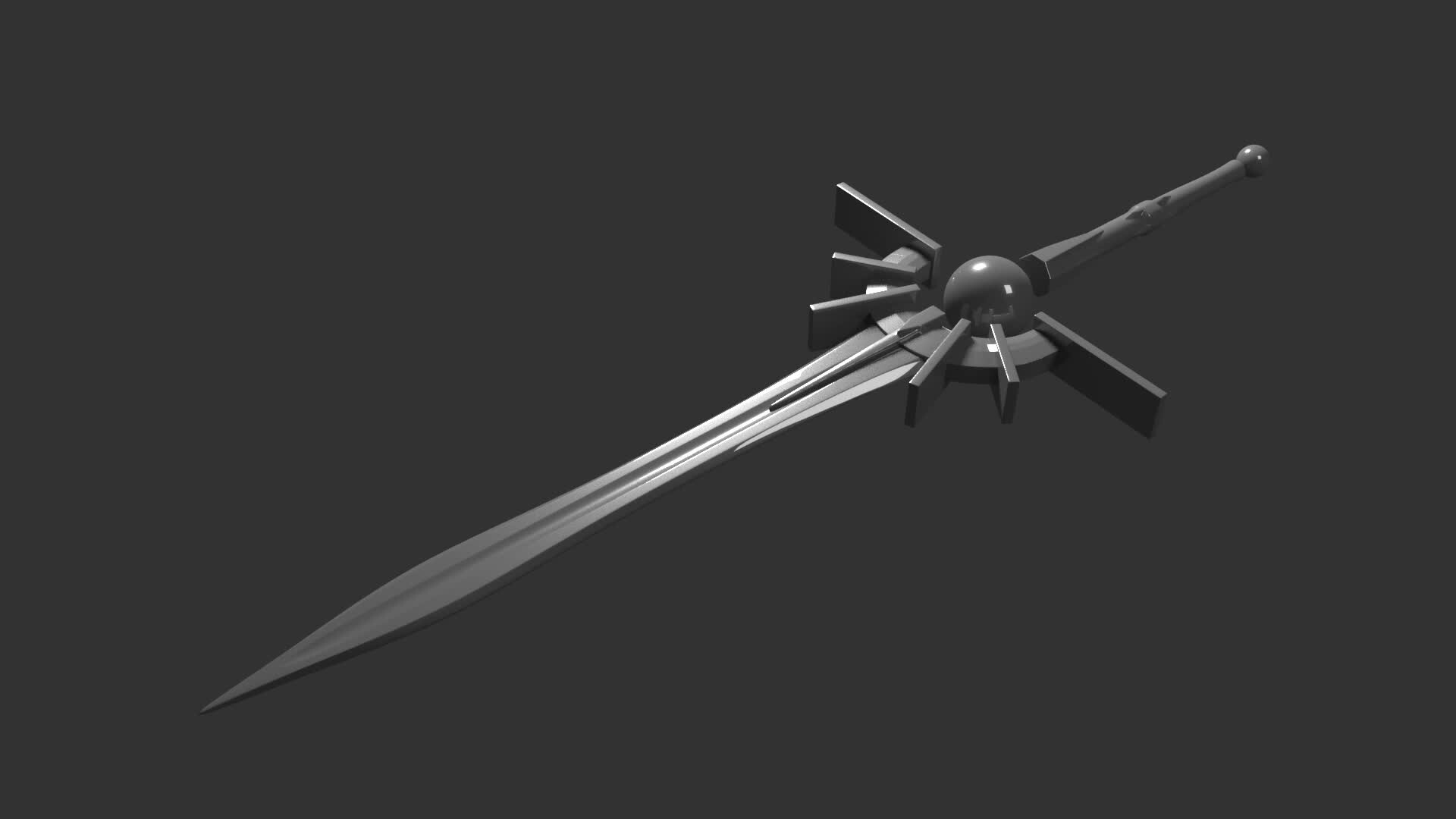ArtStation - SWORD - modeling test (concept from another artist)
