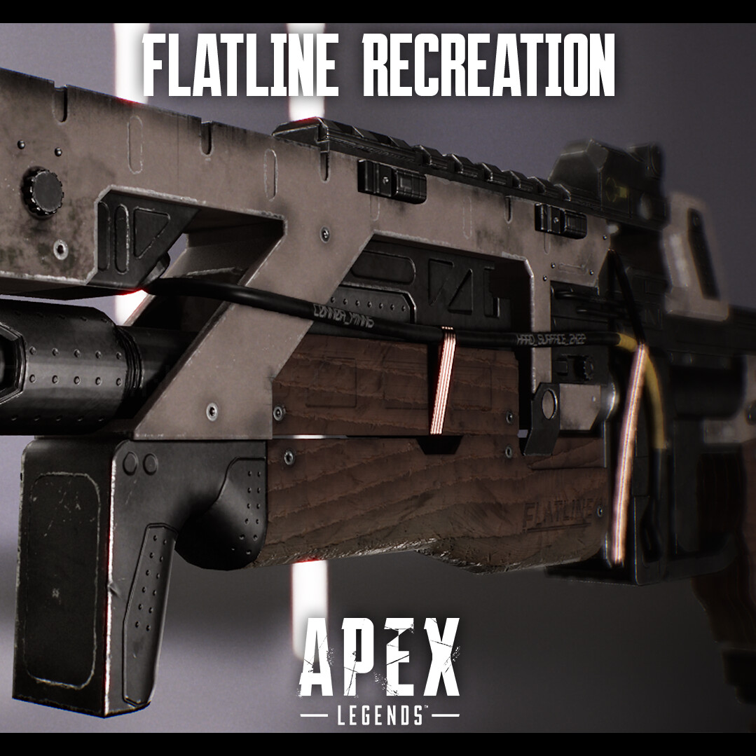 ArtStation - Flatline Recreation | From Apex Legends